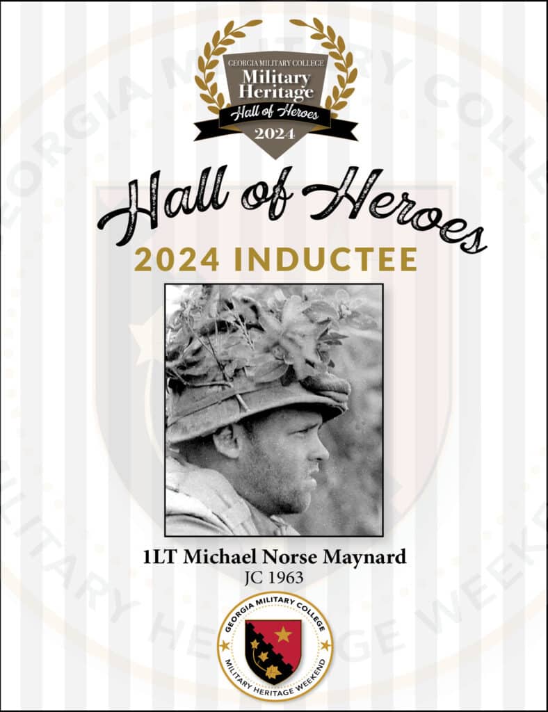 1LT Michael Maynard (JC 1963)